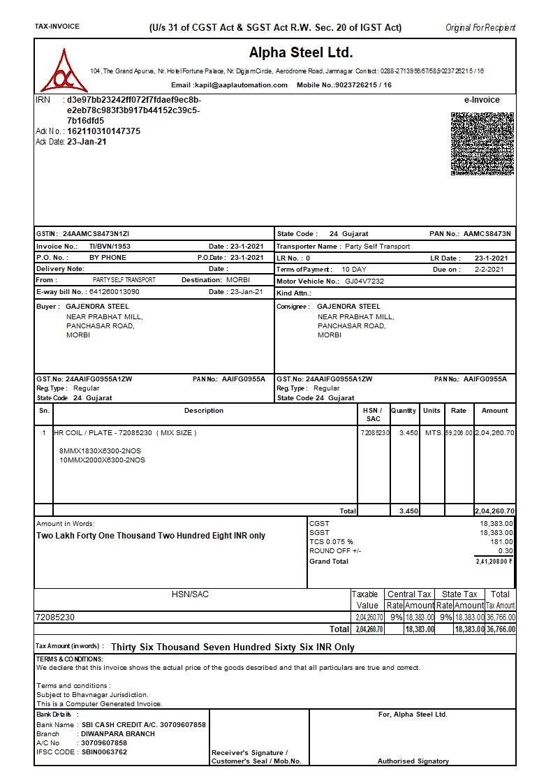 AAPL - Tally Customization (TDL), Tally Invoice Format, Tally Data with ...